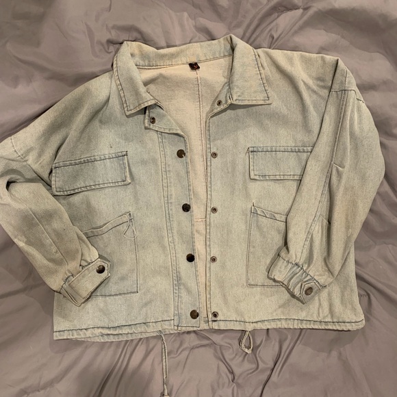 ROMWE | Jackets & Coats | Jean Jacket | Poshmark